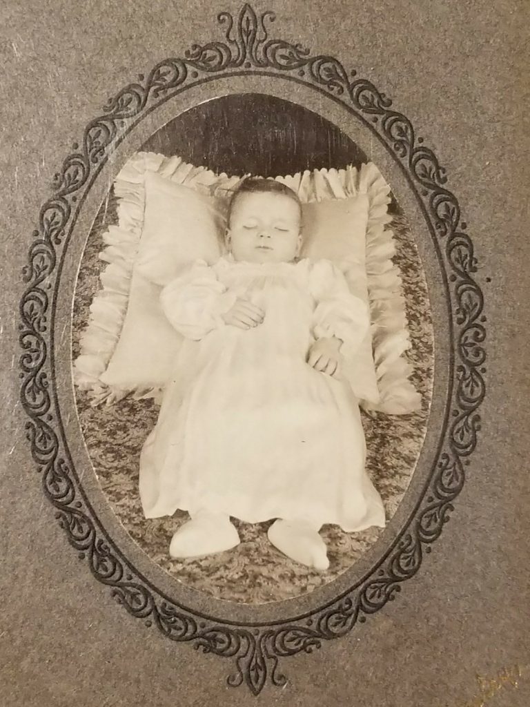 Beautiful Vintage Post Mortem Child Death Photo - LarryFlaxman.com