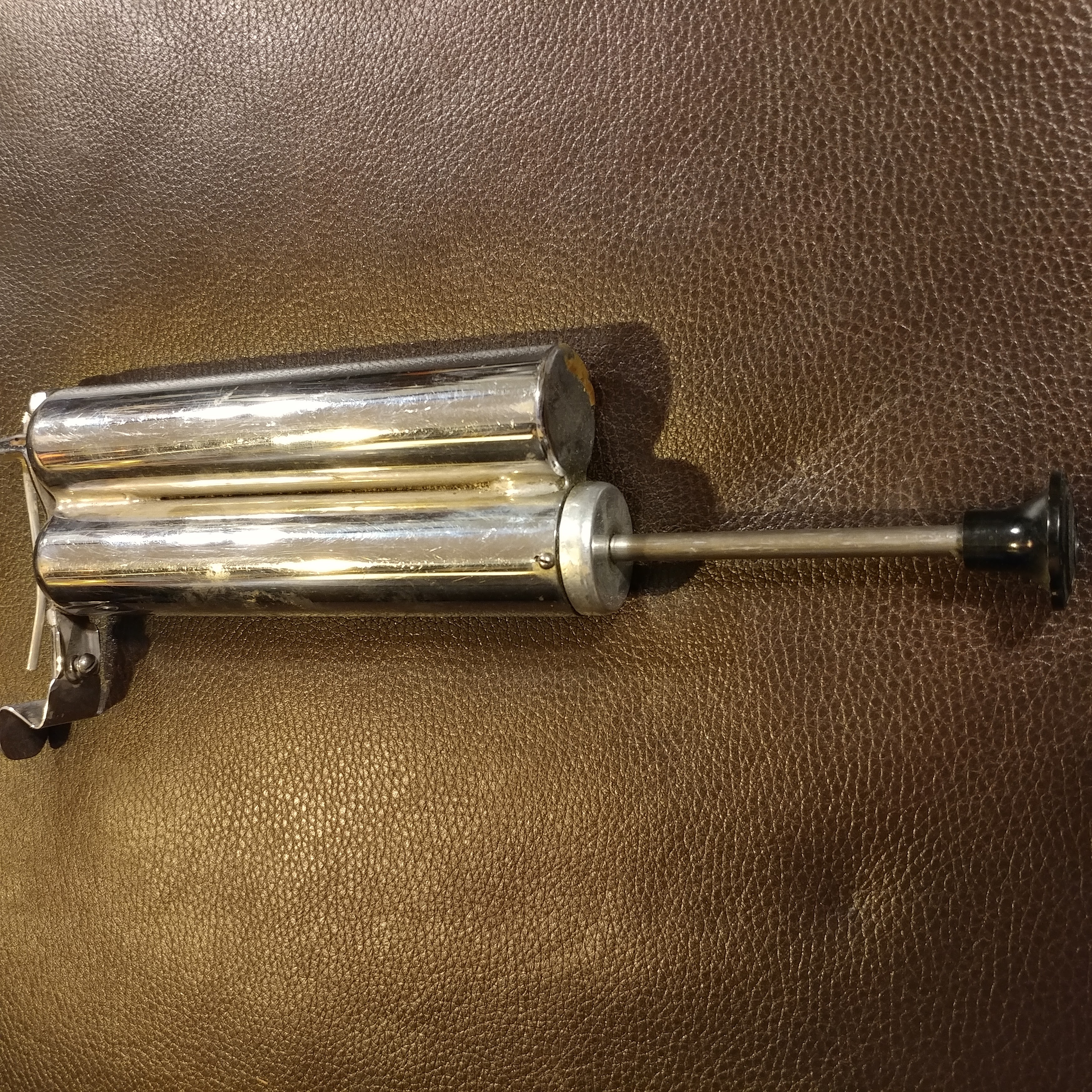 Antique Hand Embalming Pump | LarryFlaxman.com